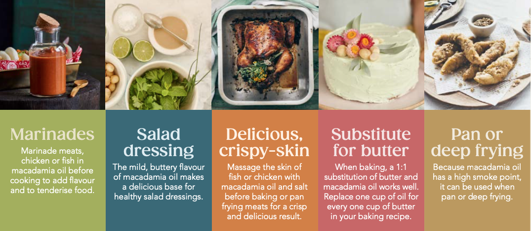 Delicious and flavourful recipes using macadamia oil - Australian ...