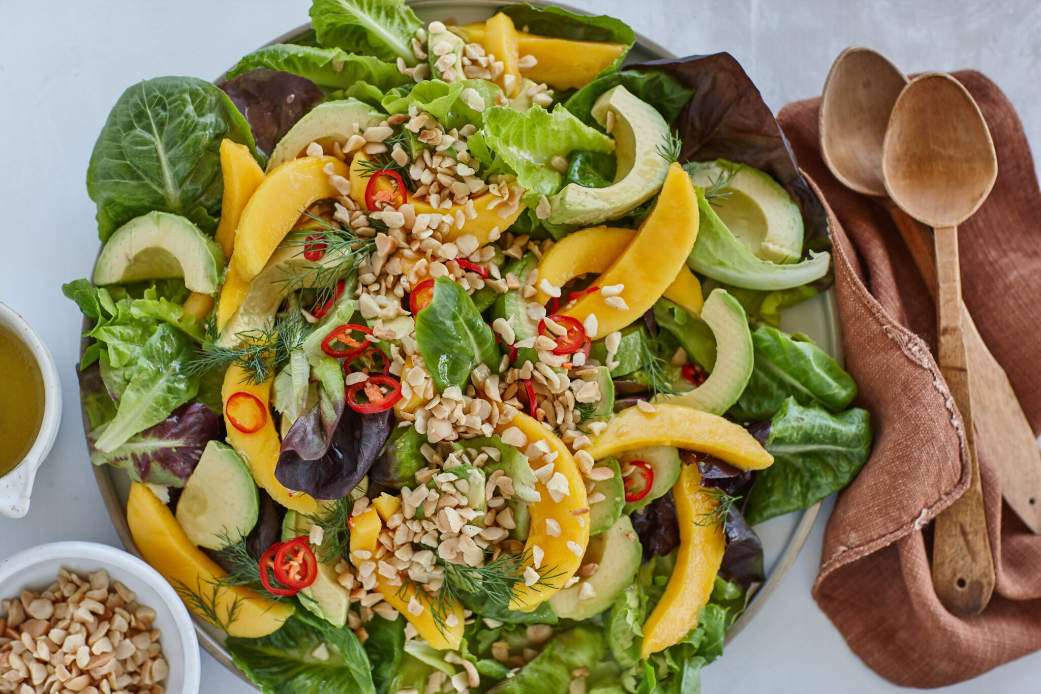 Macadamia, mango and avocado salad | Australian Macadamias